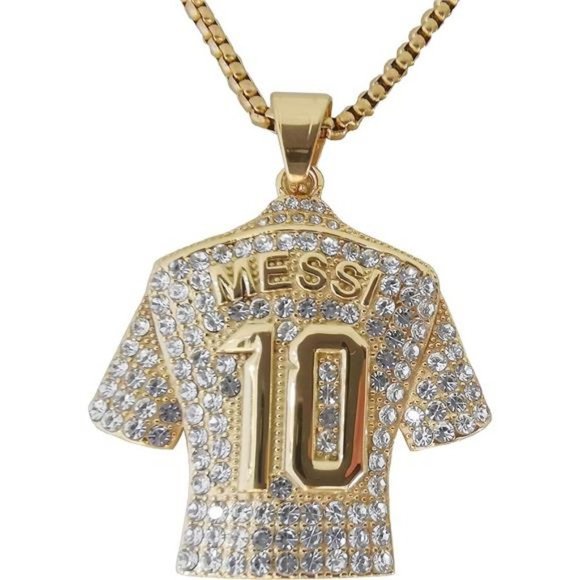 Accessories | Messi Necklace Soccer Jersey 1 Pendant Necklace For Men ...